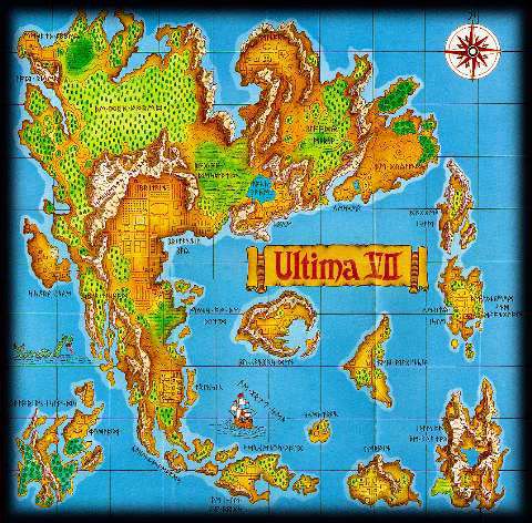 Manuals / Player Guides for Ultima VII: The Black Gate - Bootstrike.Com